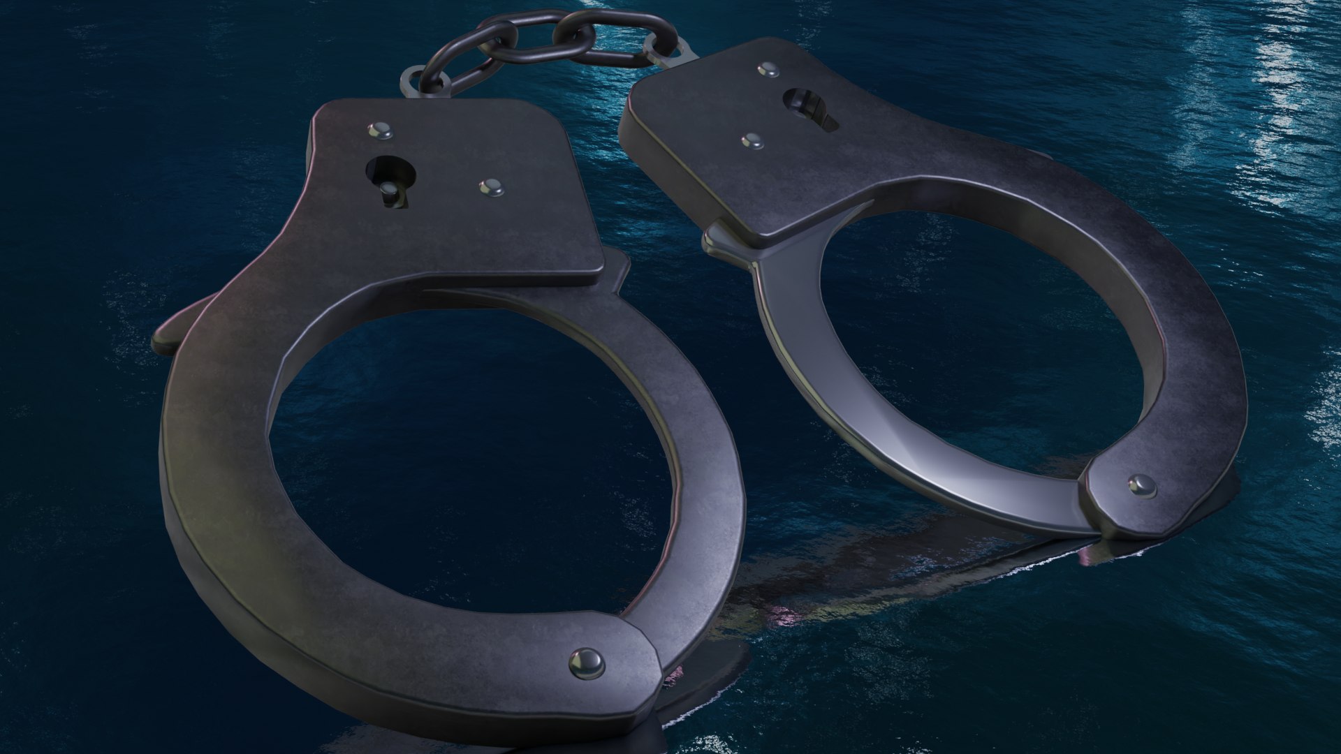 3D Handcuffs - TurboSquid 2146283