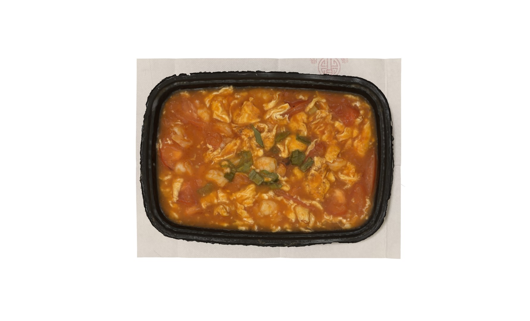 Takeout Tomato Egg Shrimp Chinese Food Model - TurboSquid 2571429