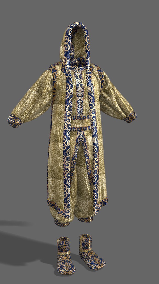 3D Model Sheikh Clothes - TurboSquid 1931609