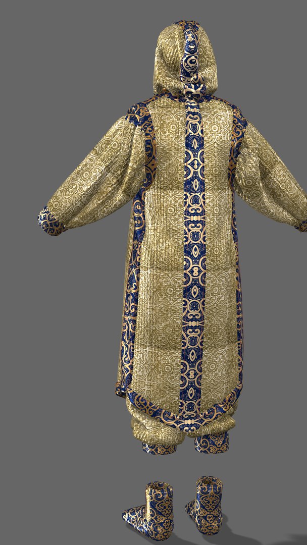 3D Model Sheikh Clothes - TurboSquid 1931609