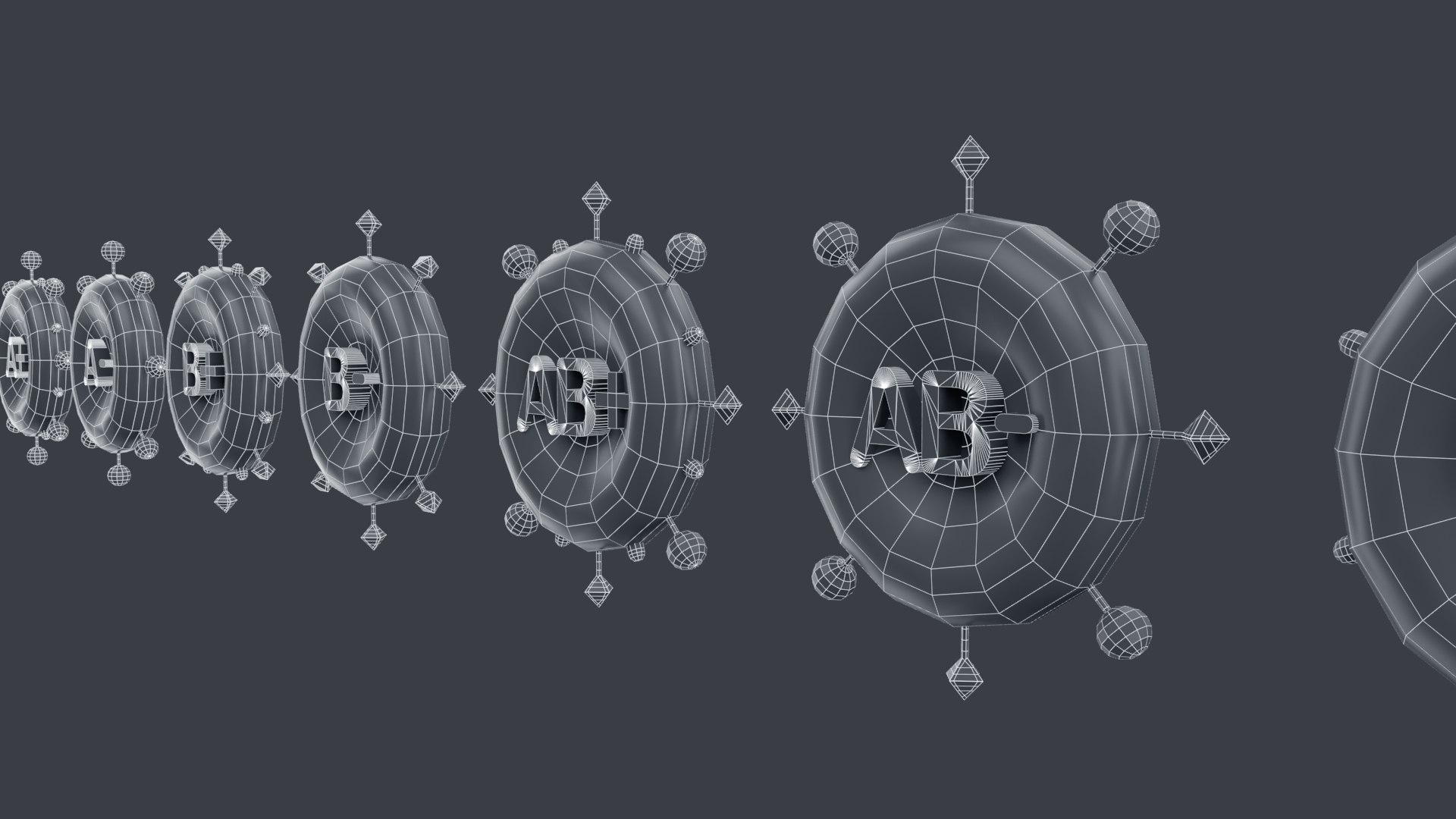Blood Groups And Red Blood Cells 3D Model - TurboSquid 2188592