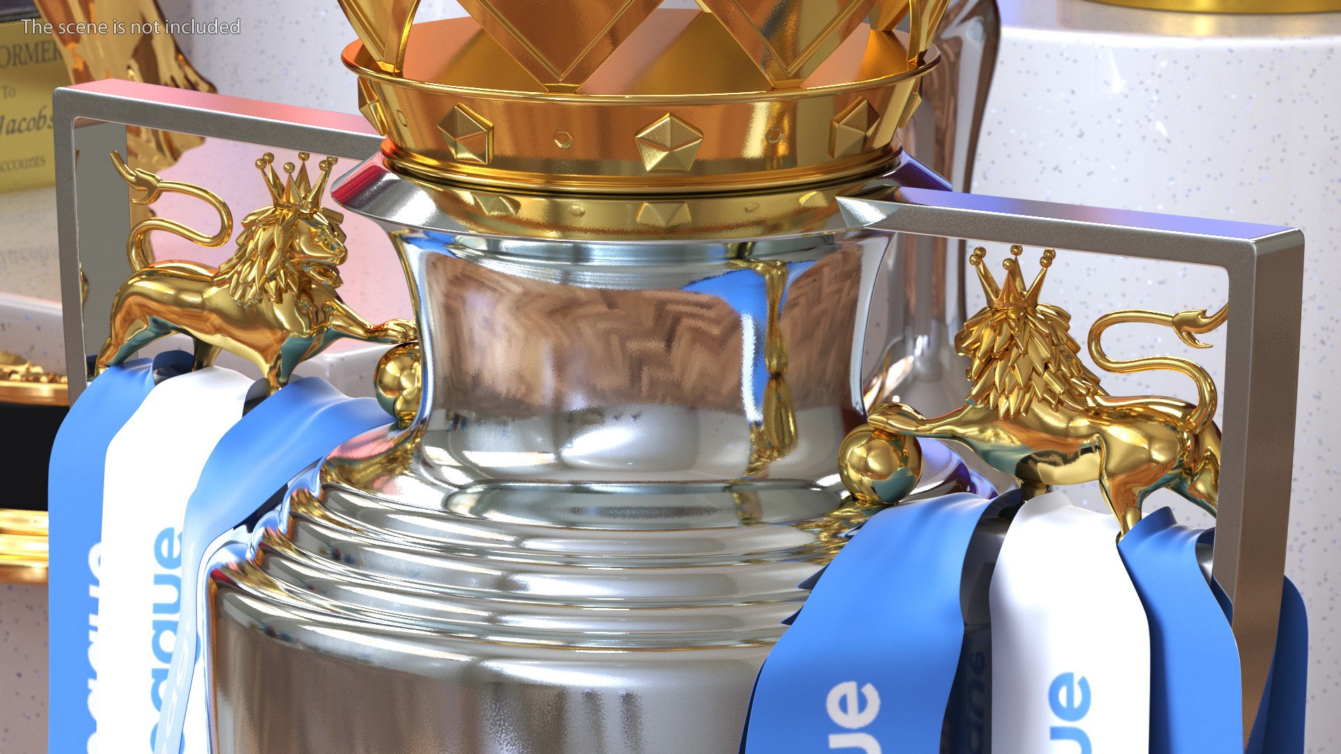 Barclays Premier League Trophy 3D model - TurboSquid 1985966