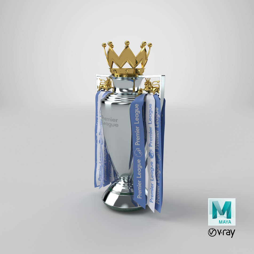 Barclays Premier League Trophy 3D model - TurboSquid 1985966