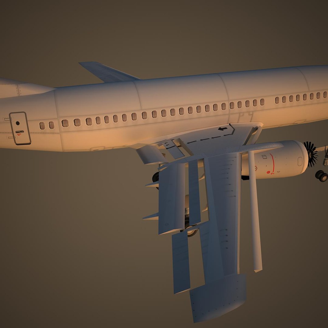 3d Boeing Basic Airliner Model