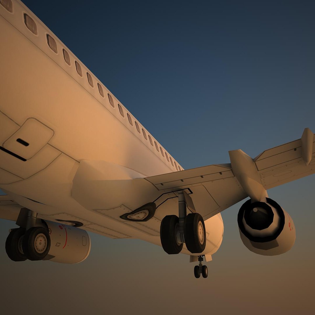 3d Boeing Basic Airliner Model