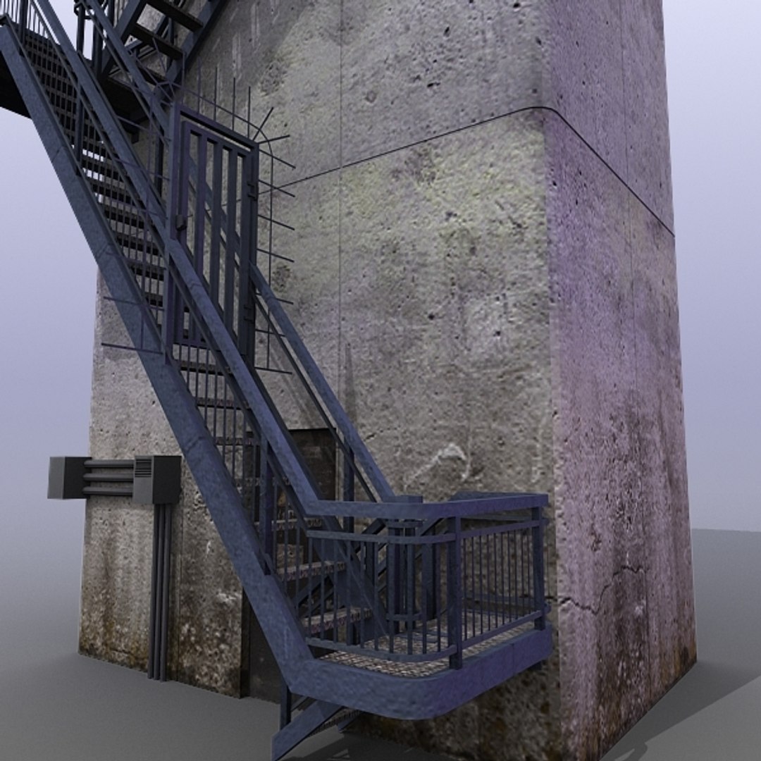 3d Model River Traffic Control Tower