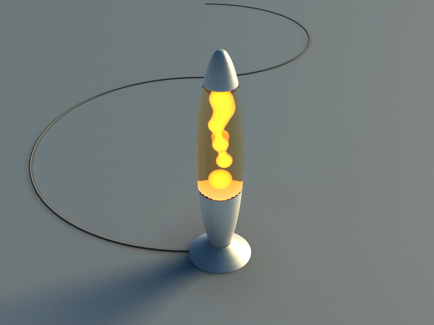 lava lamp 3d model