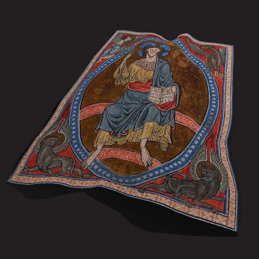3D Psalter Tapestry Model - TurboSquid 1795010