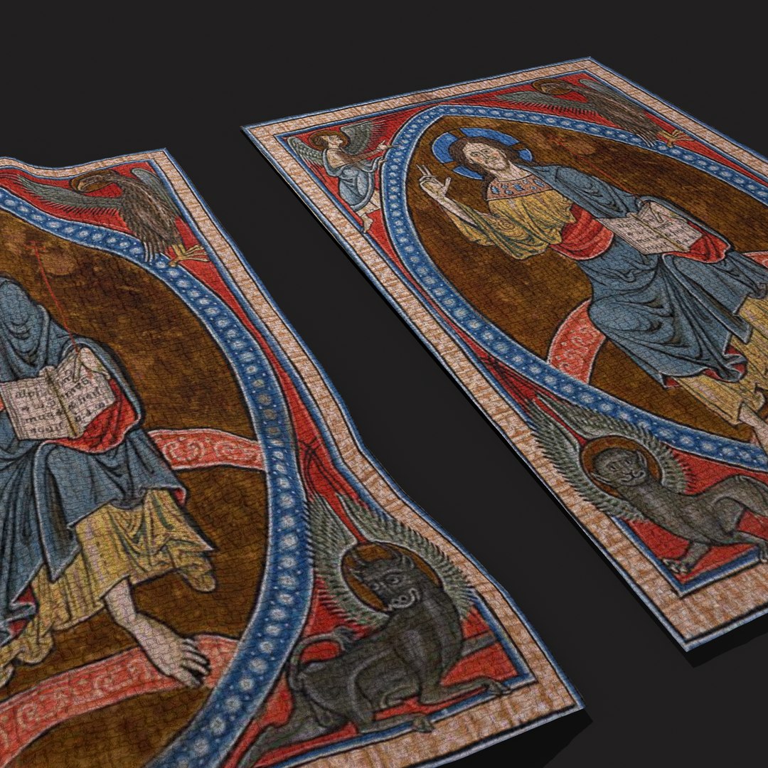 3D Psalter Tapestry Model - TurboSquid 1795010