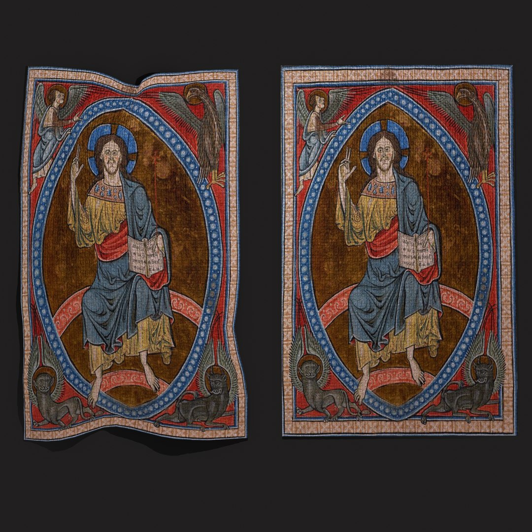 3D Psalter Tapestry Model - TurboSquid 1795010