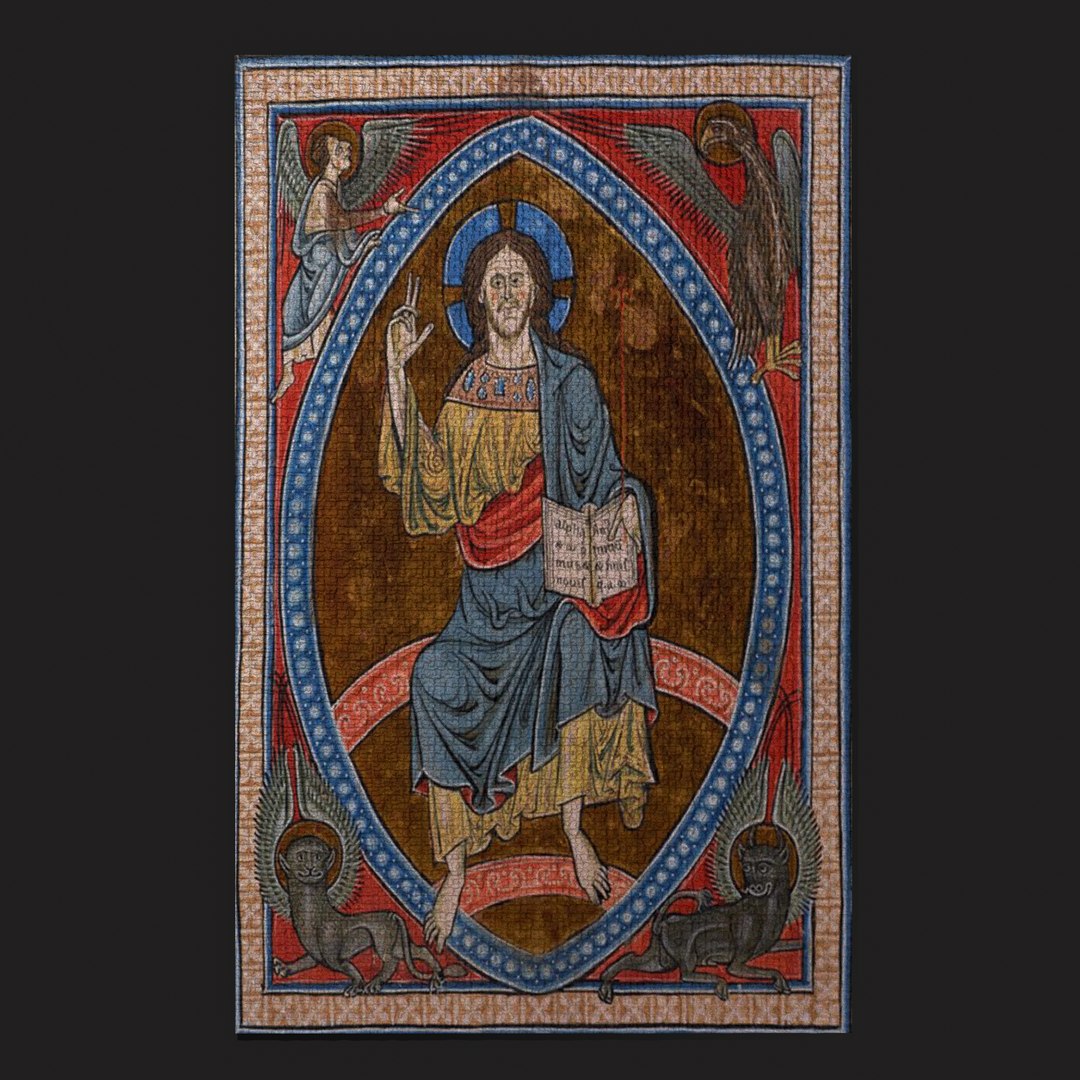 3D Psalter Tapestry Model - TurboSquid 1795010