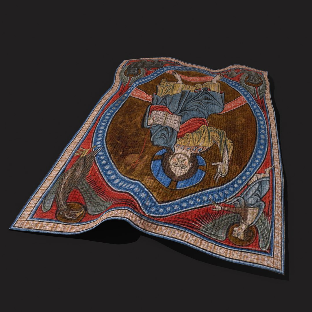 3D Psalter Tapestry Model - TurboSquid 1795010