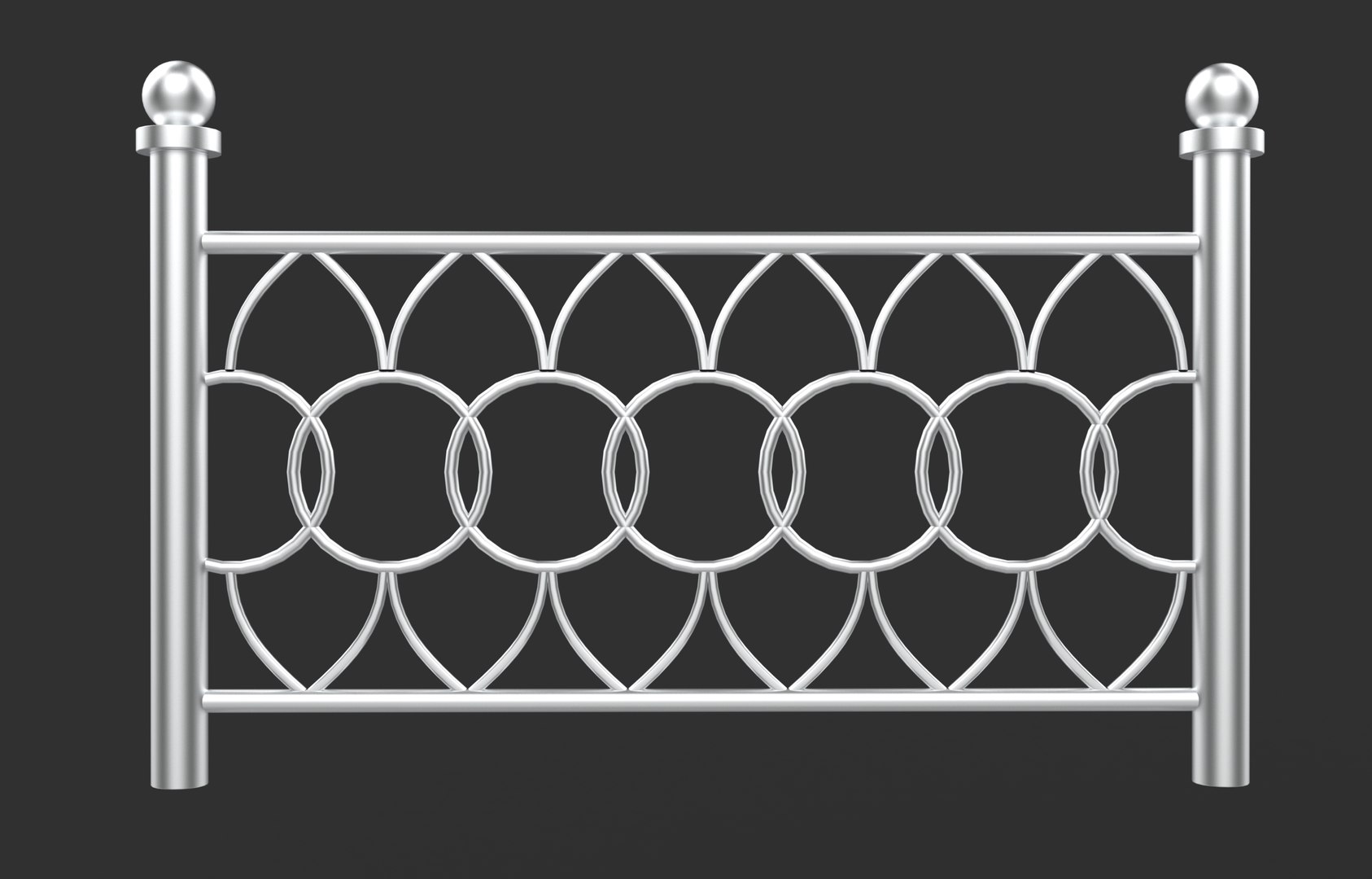 3D Railing Pack 3D Model - TurboSquid 2353408