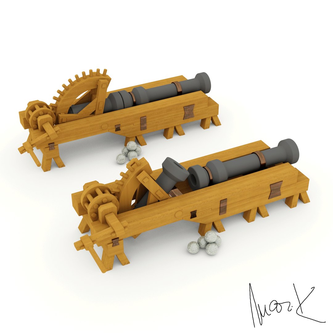 C4d Cannon Leonardo Vinci