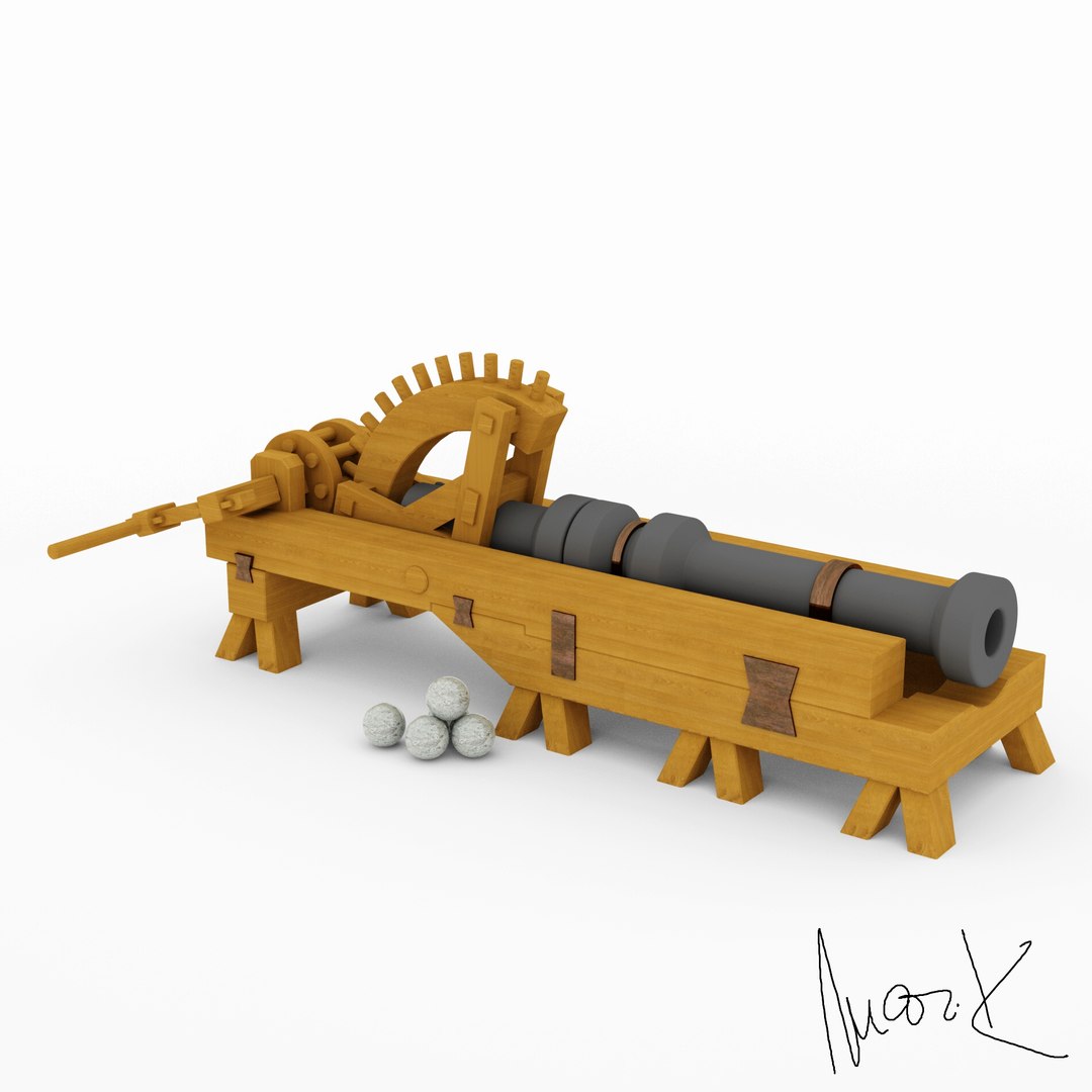 C4d Cannon Leonardo Vinci