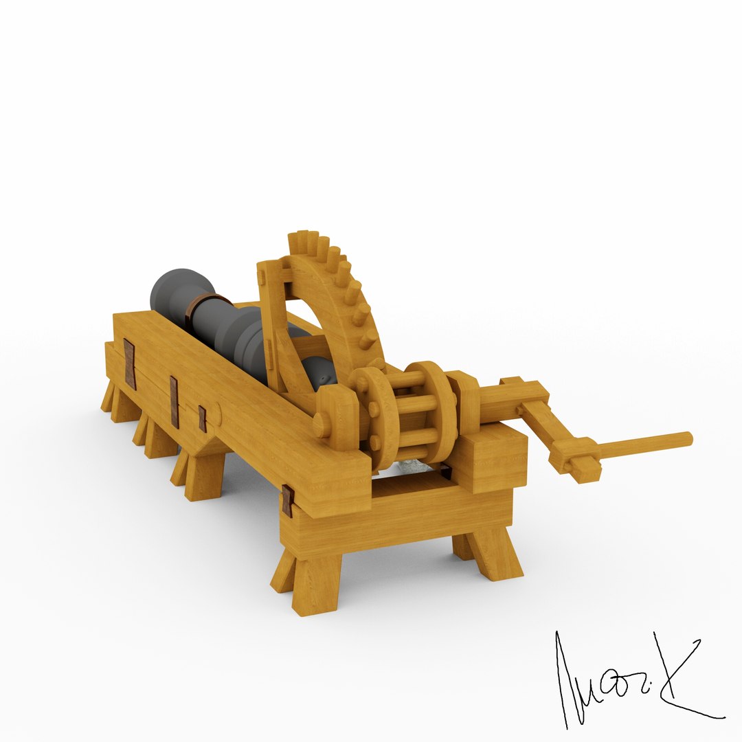 C4d Cannon Leonardo Vinci