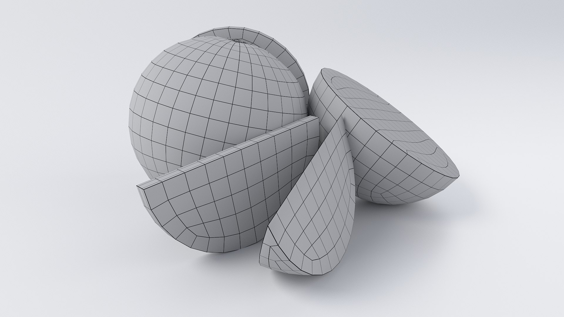 3D Cartoon Grapefruit Model - TurboSquid 2090169