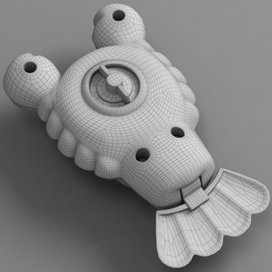 maya red plastic toy