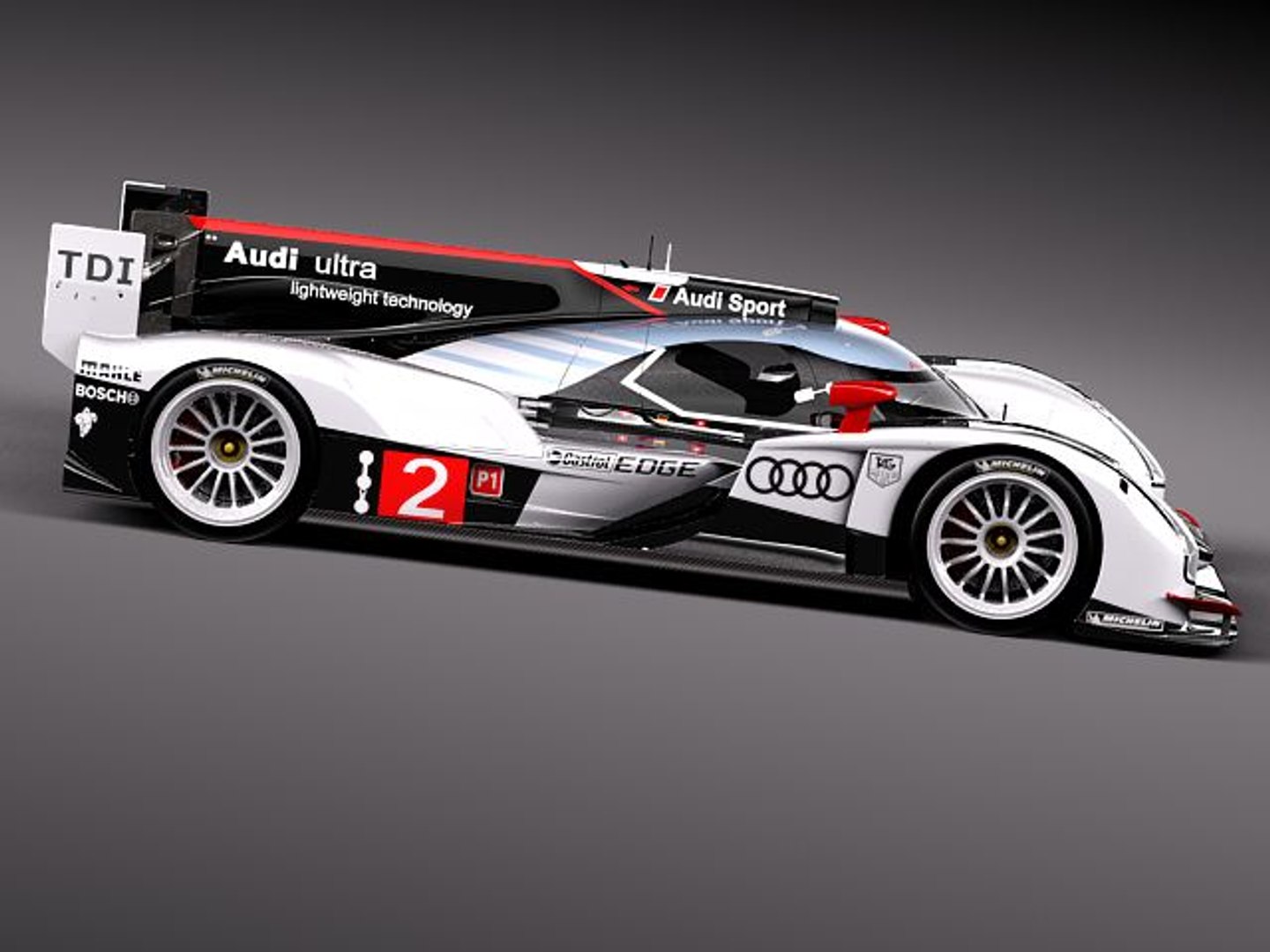 Max Audi R18 2012 Racing