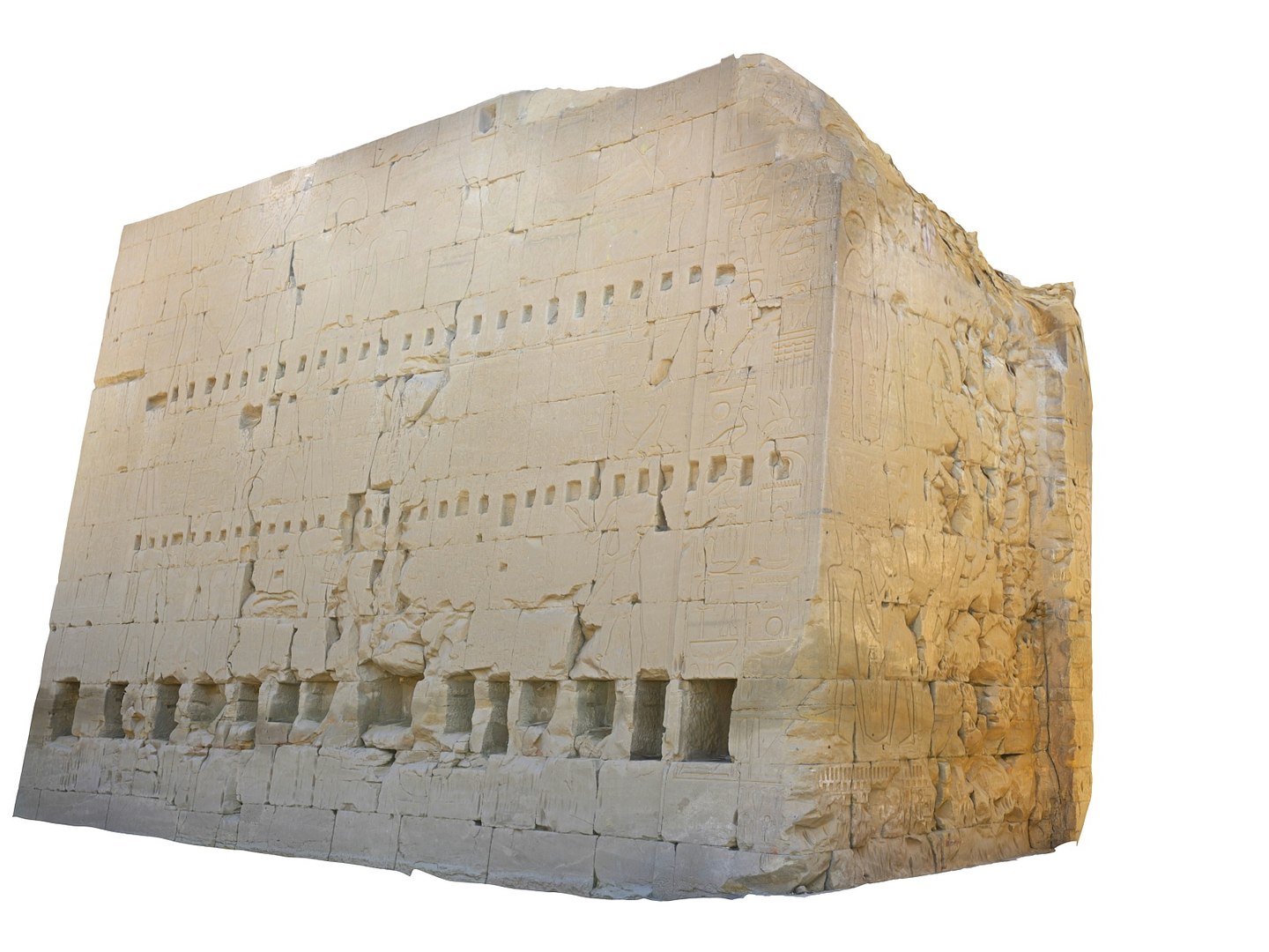 Temple Wall 3D Model - TurboSquid 1520731