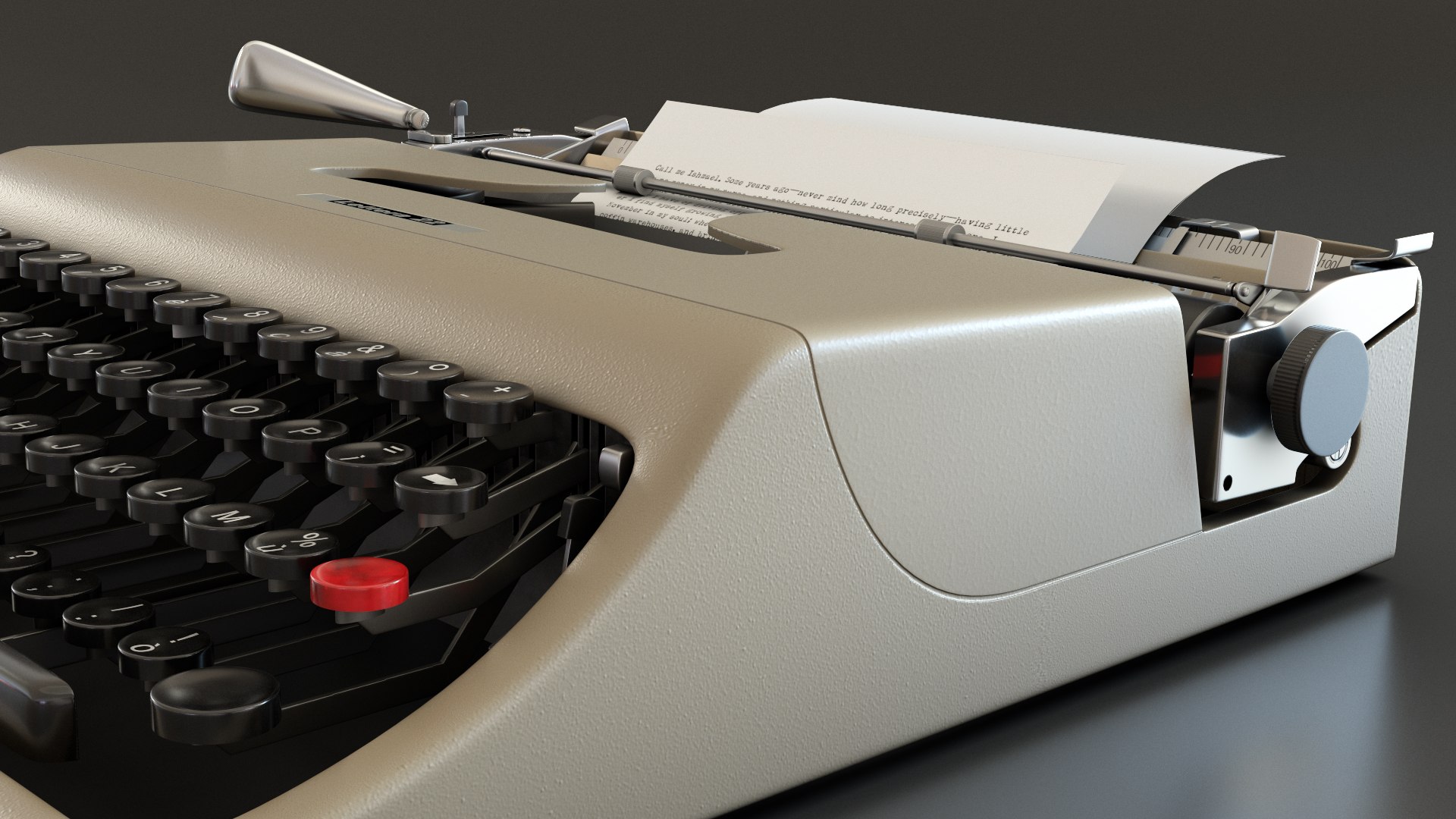 Olivetti Lettera 3D Model - TurboSquid 1688129