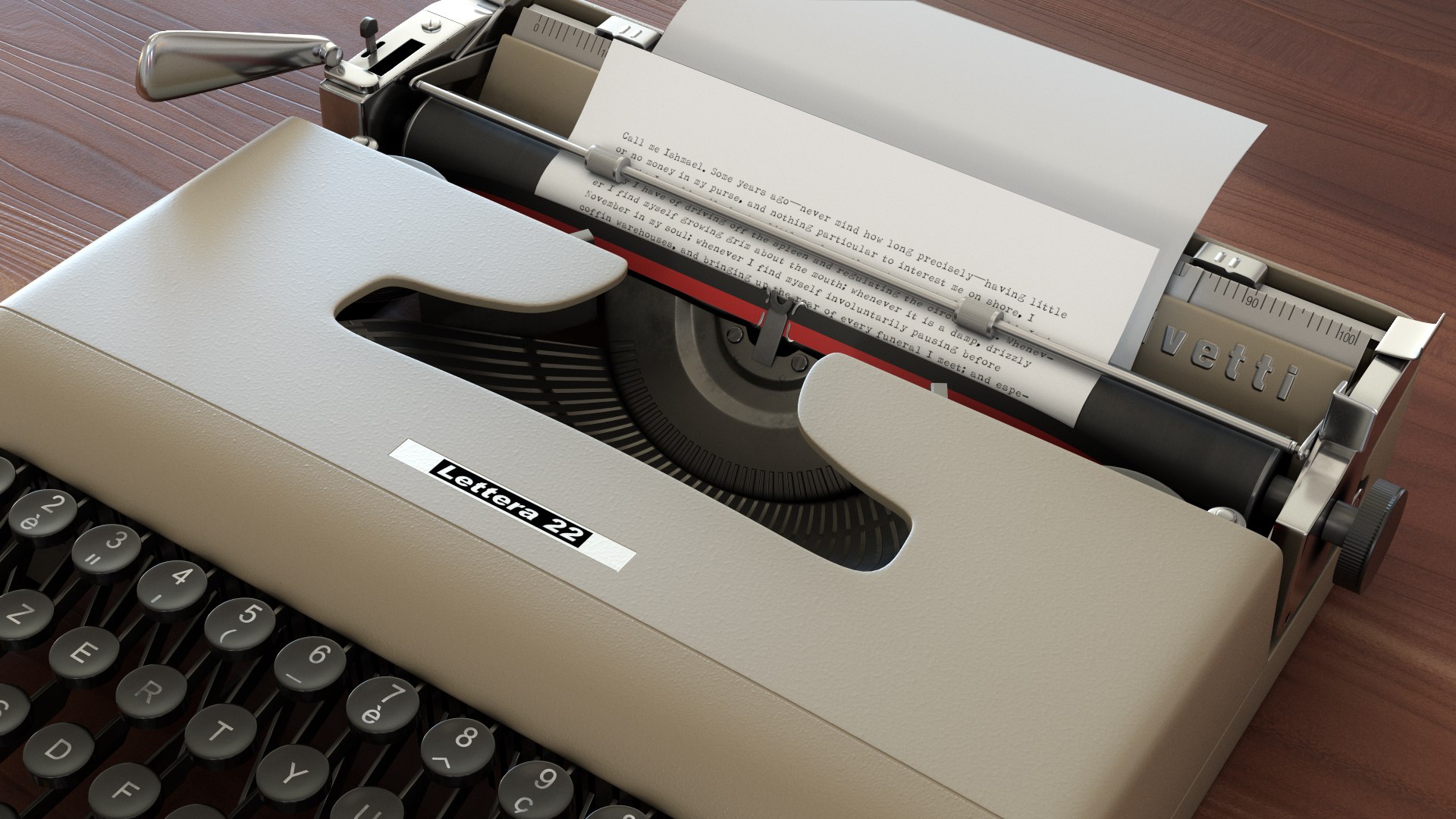 Olivetti Lettera 3D Model - TurboSquid 1688129
