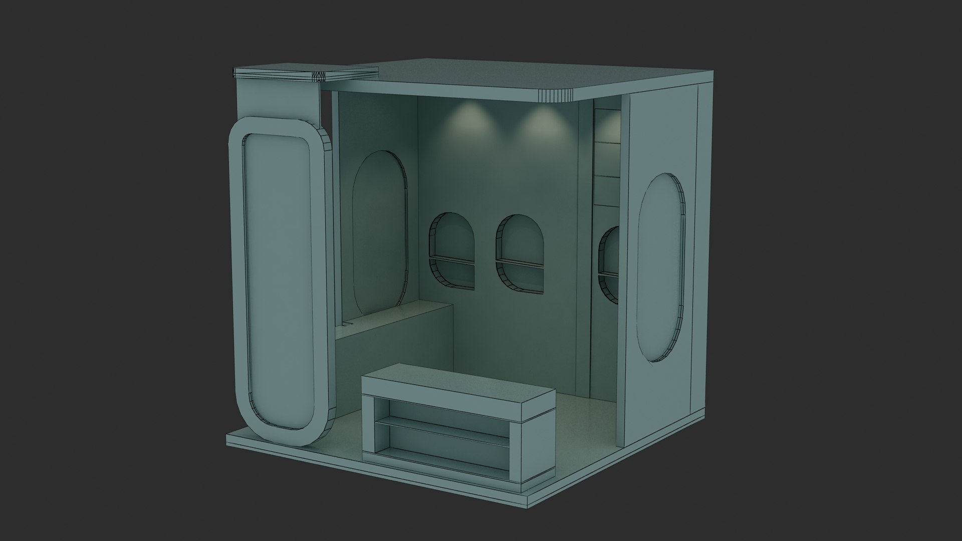 3D Model Exhibition Booths - TurboSquid 2231781