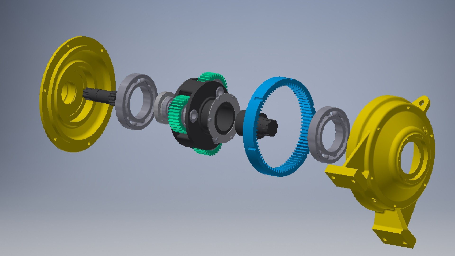3D Planetary Gearbox 3D Model - TurboSquid 2048658