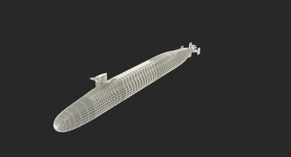 Nuclear submarine ohio class 3D - TurboSquid 1174244