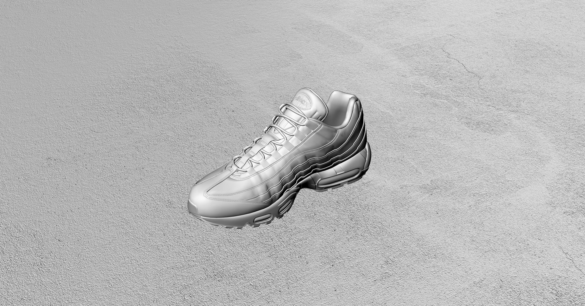 3D Air Max 97 High Detailed Sneaker Model - TurboSquid 2305406