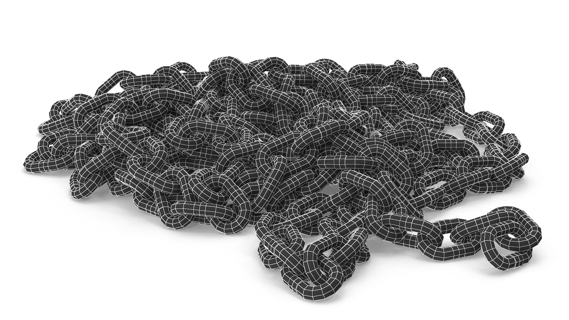 Chain Steel 3D Model - TurboSquid 1643378