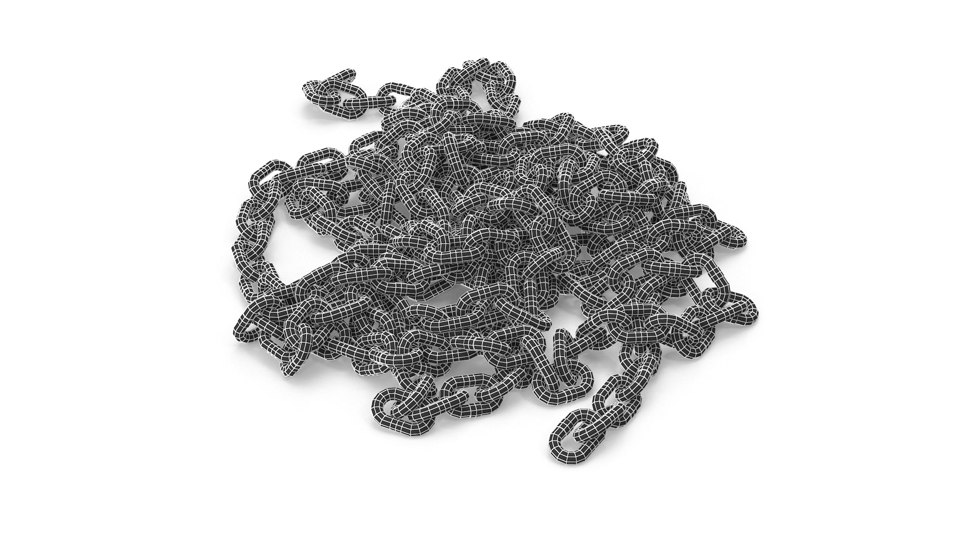 Chain Steel 3D Model - TurboSquid 1643378