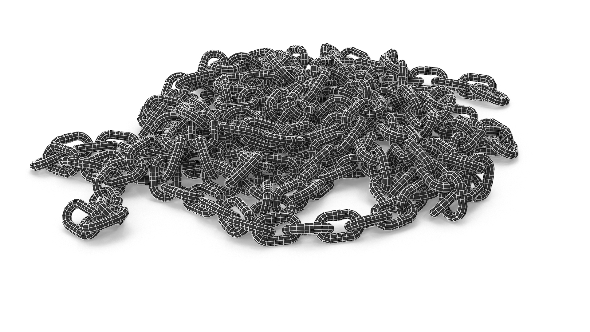Chain Steel 3D Model - TurboSquid 1643378