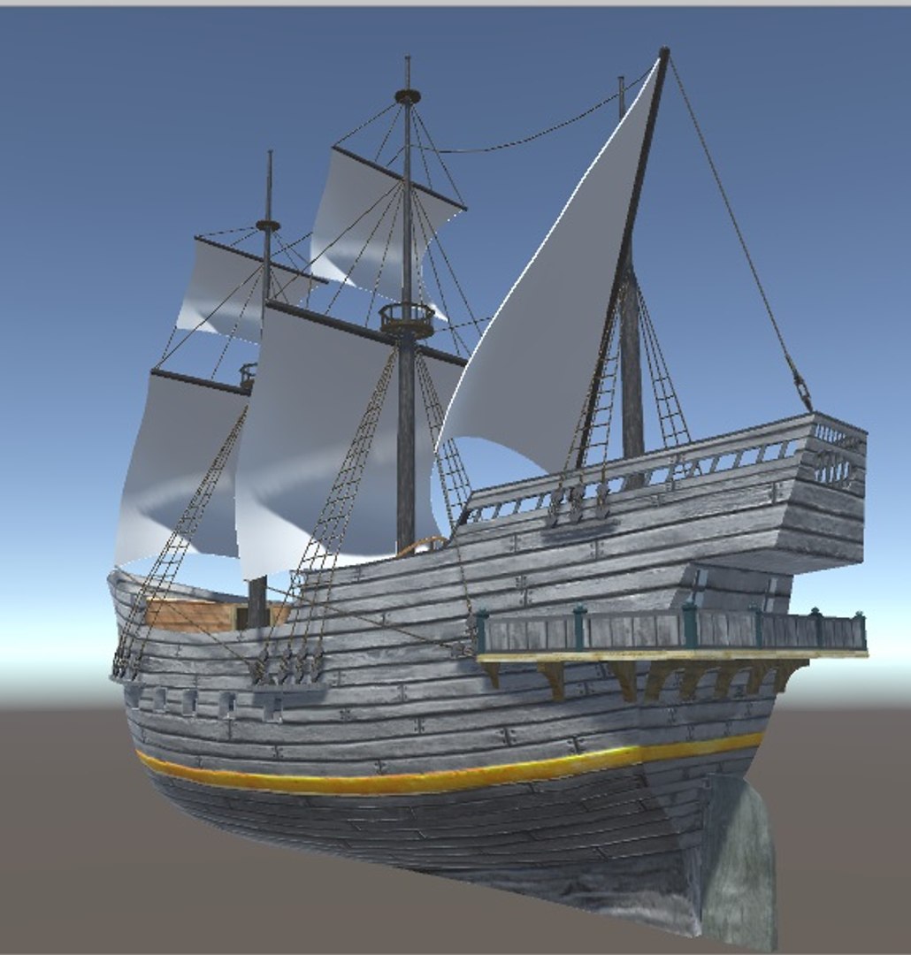 Sea Ship 3d Model