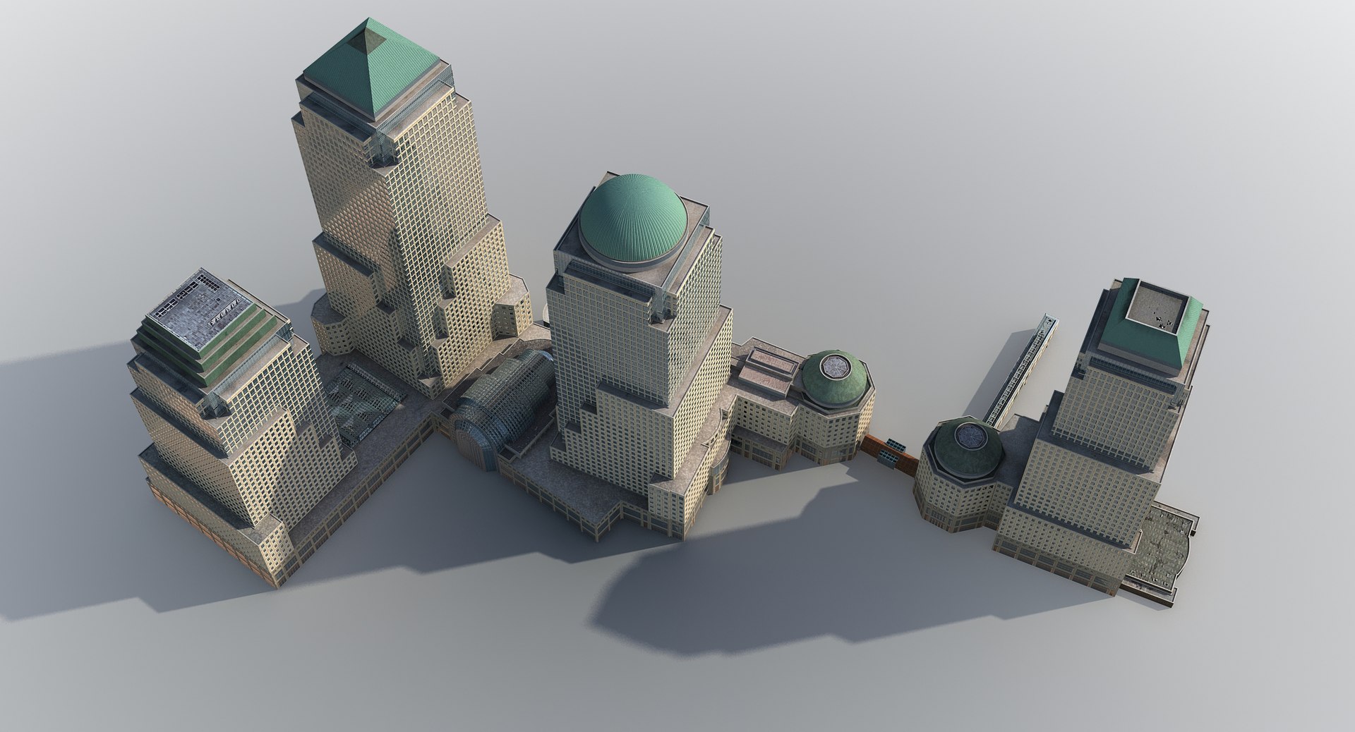 Brookfield Place 3D Model - TurboSquid 1172114