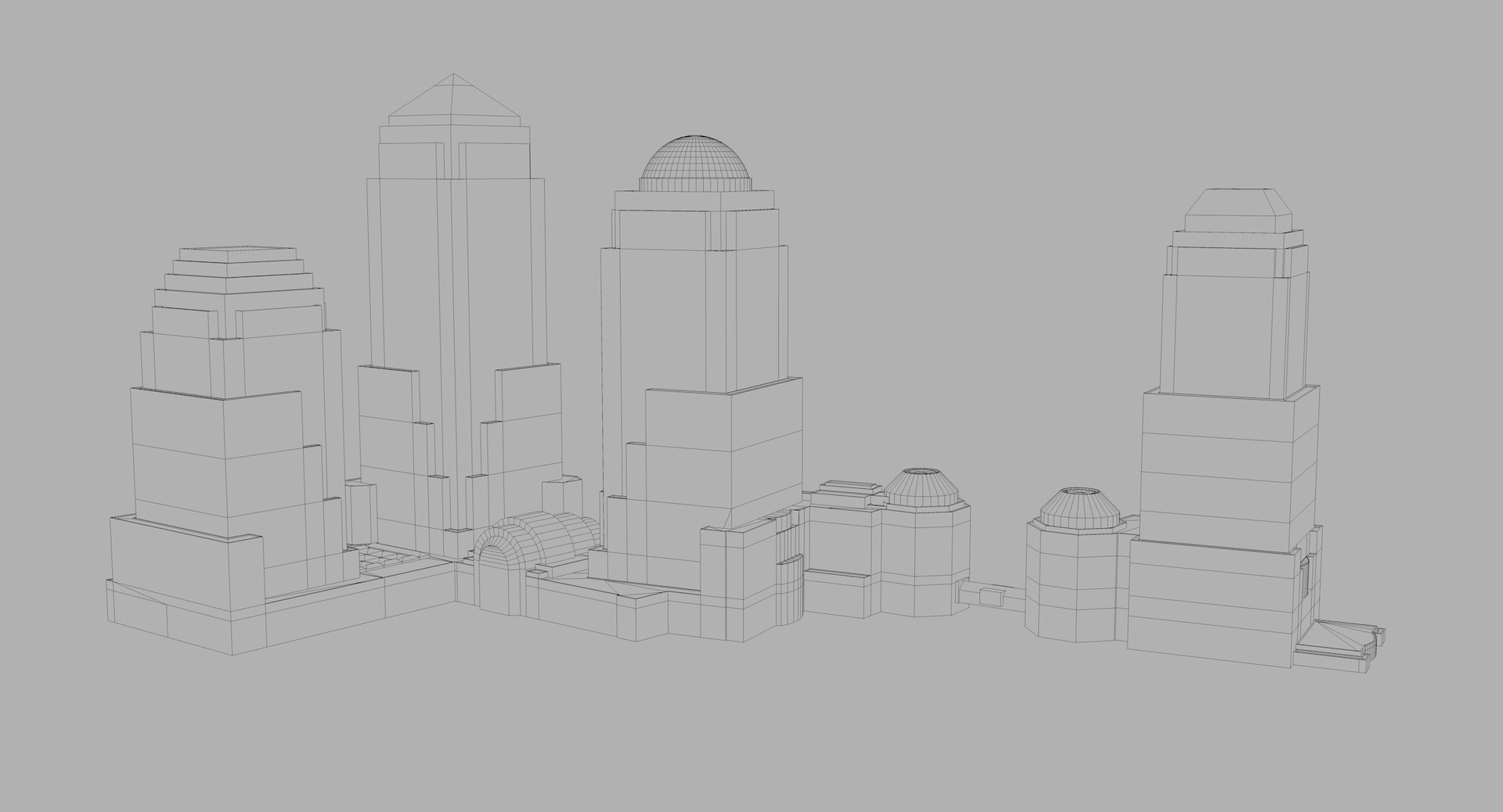 Brookfield Place 3D Model - TurboSquid 1172114