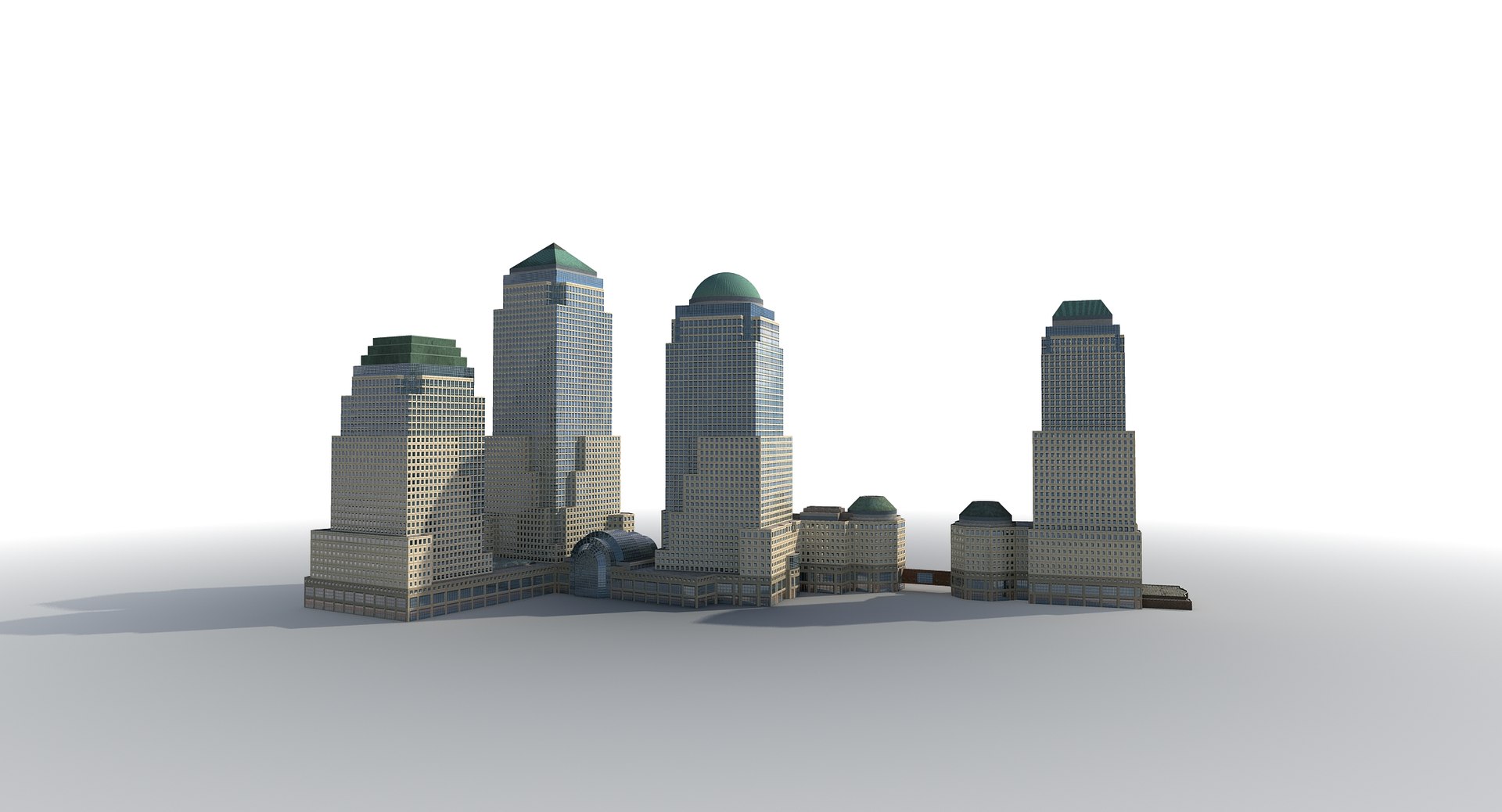 Brookfield Place 3D Model - TurboSquid 1172114