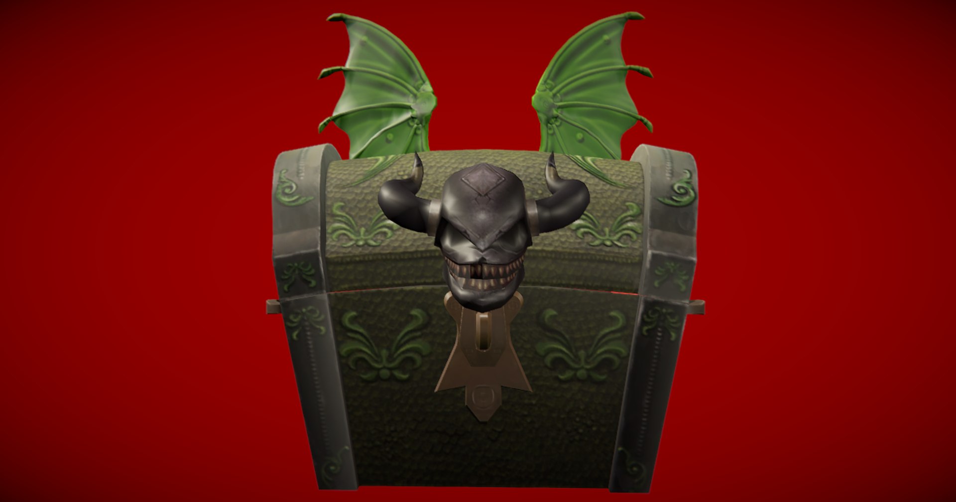 3D dragon chest - TurboSquid 1271565