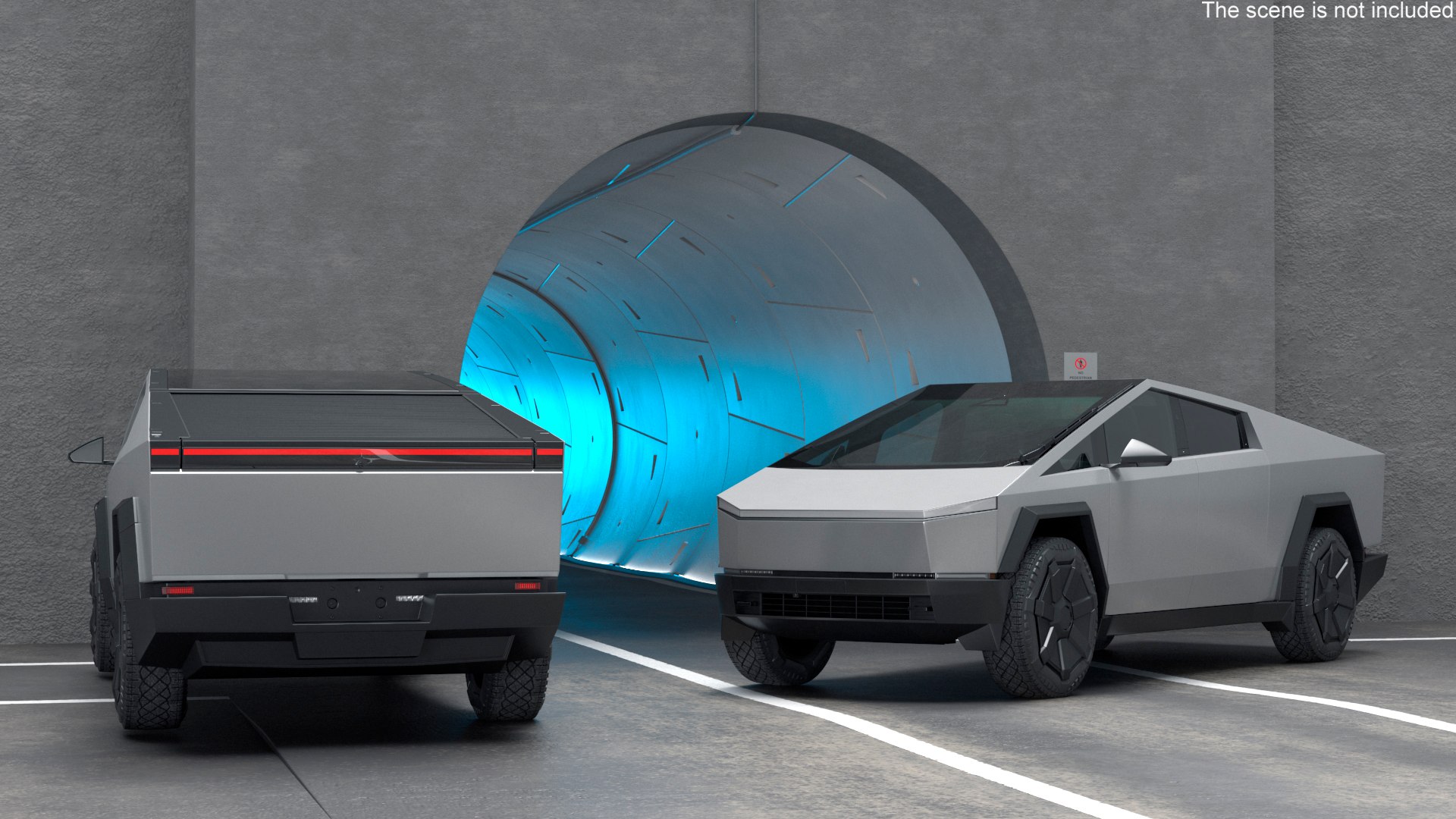 Las Vegas LVCC Loop Tunnel 3D Model - TurboSquid 2403543