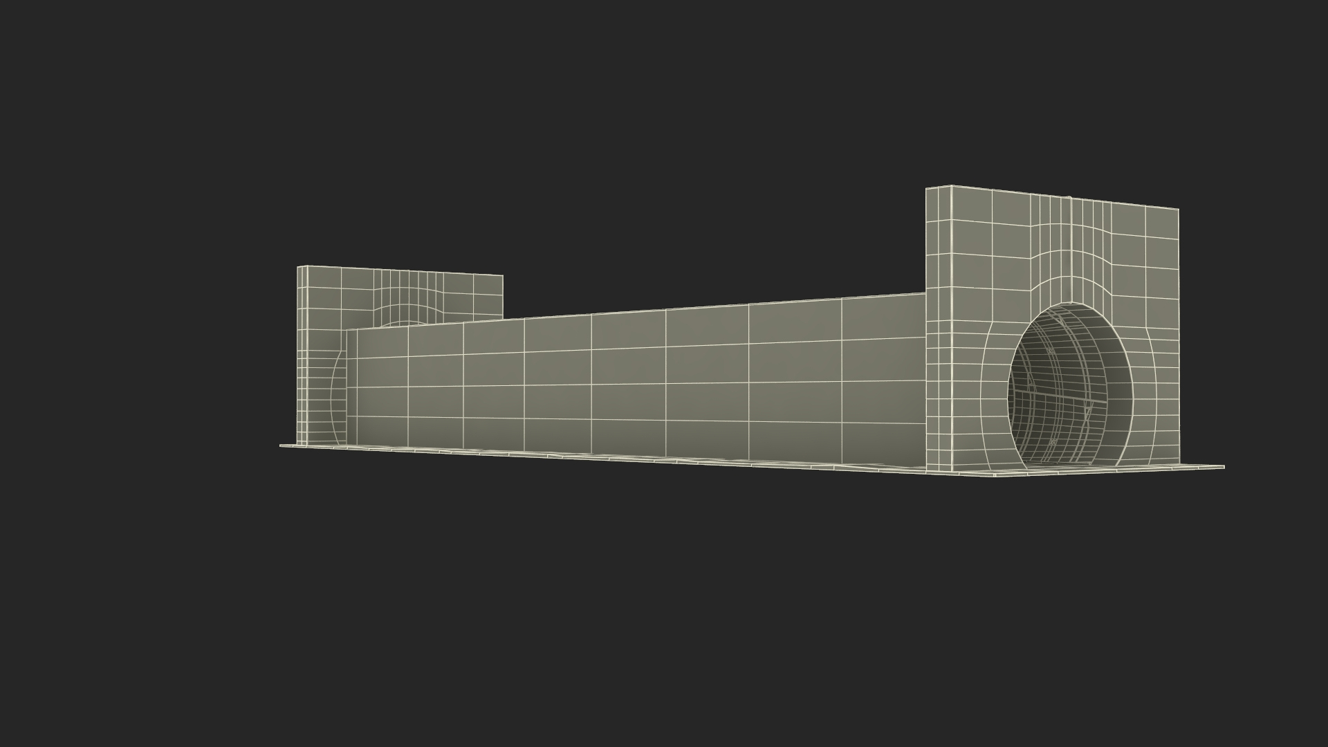 Las Vegas LVCC Loop Tunnel 3D Model - TurboSquid 2403543