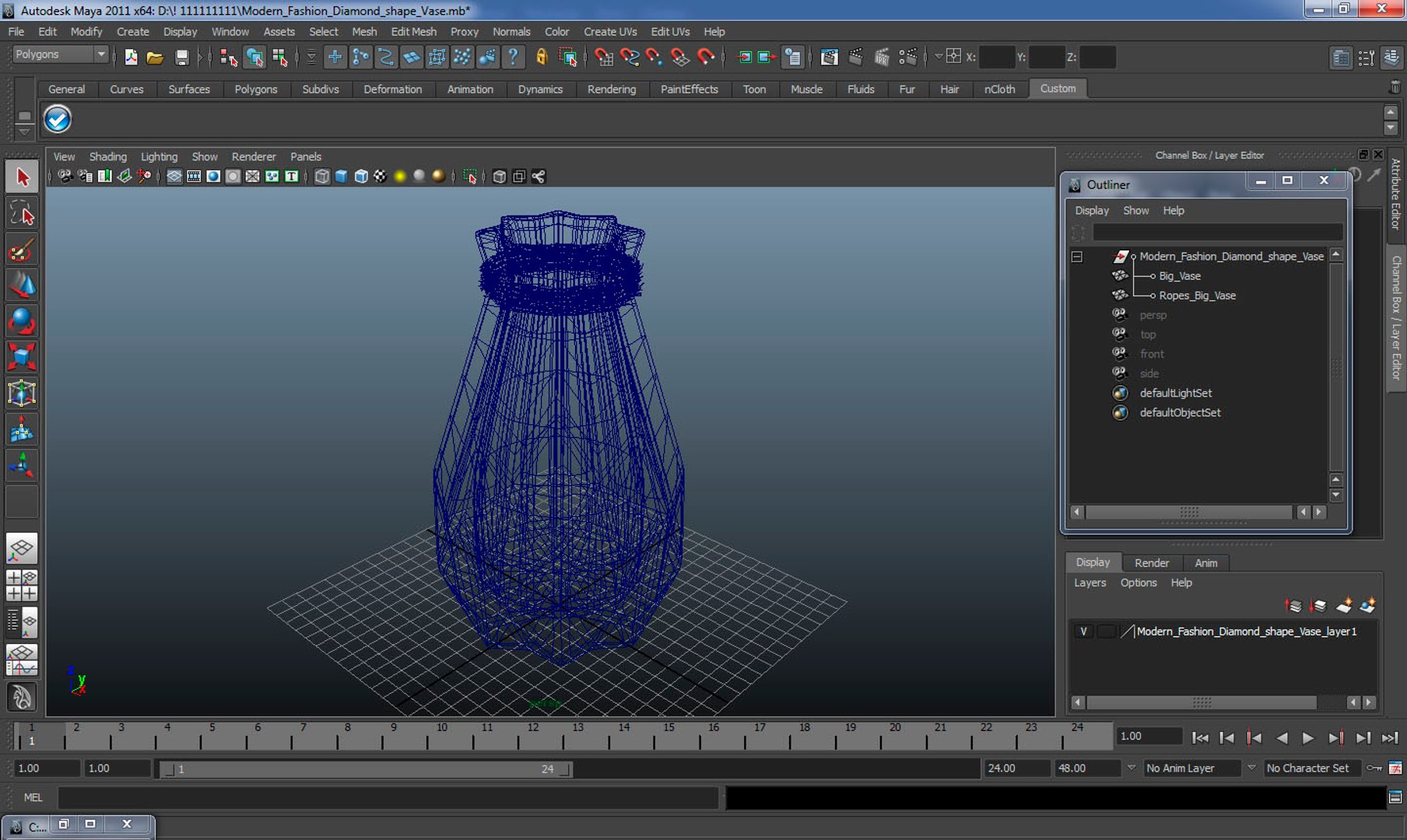 Modern Fashion Diamond Shape Model - TurboSquid 1468971