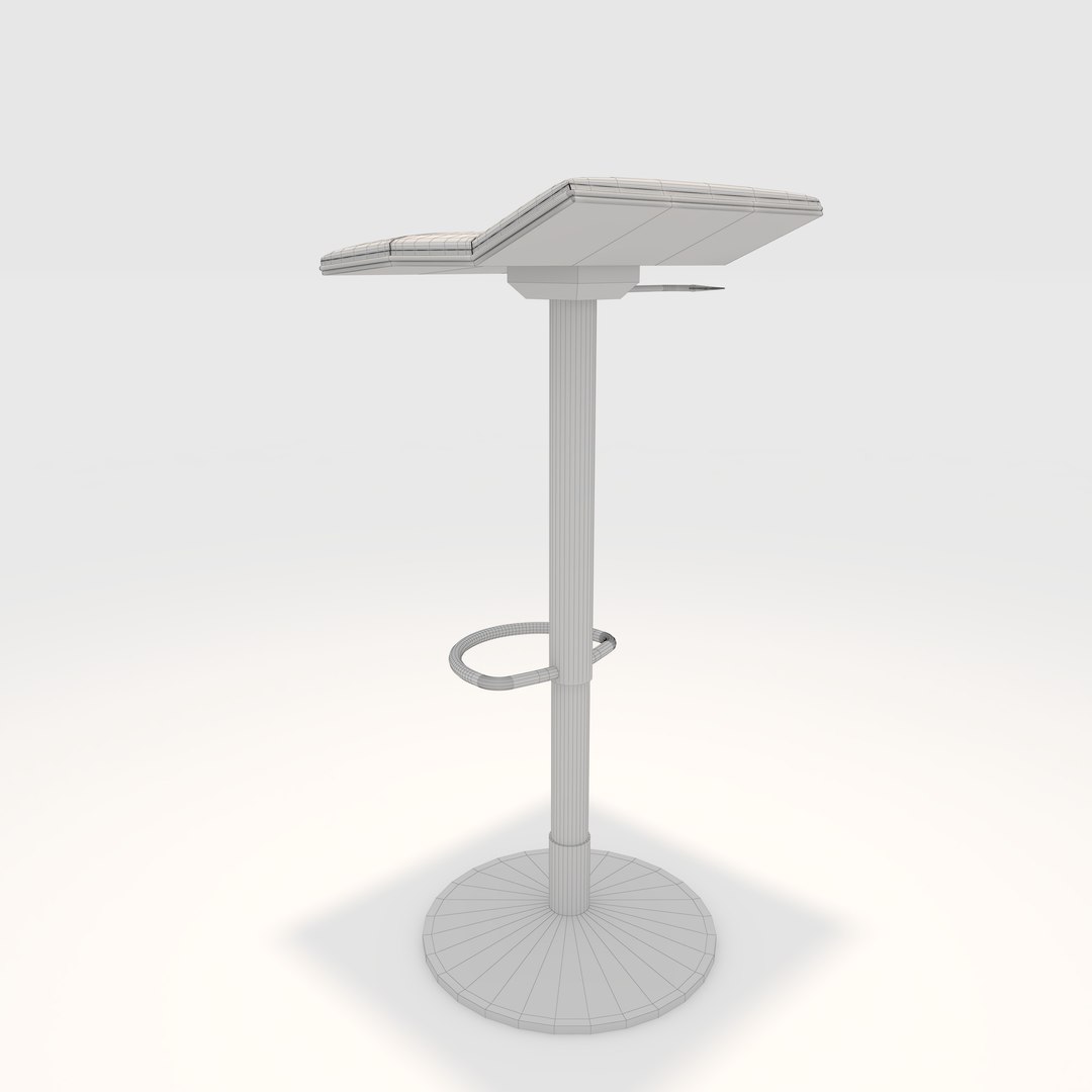 Bar Stool 18 Model - TurboSquid 2300151