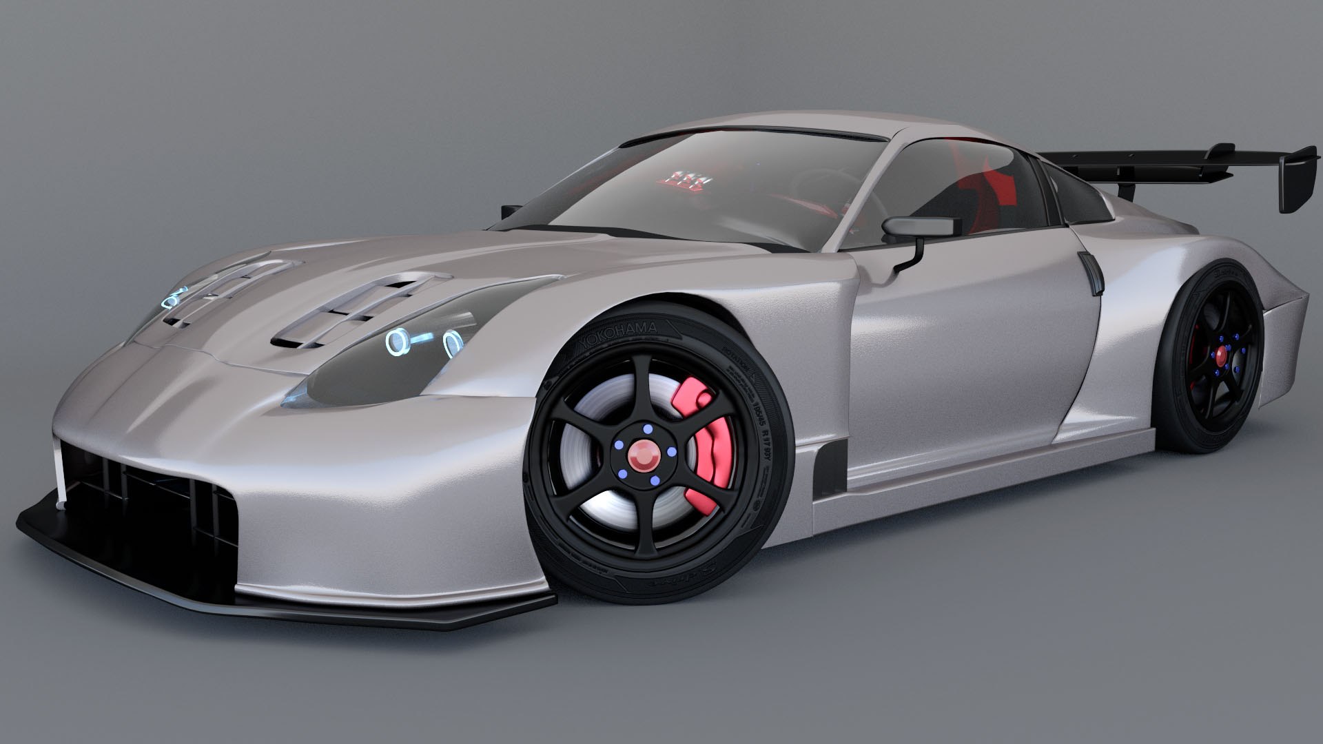 3d Nissan 350z Jgtc Model