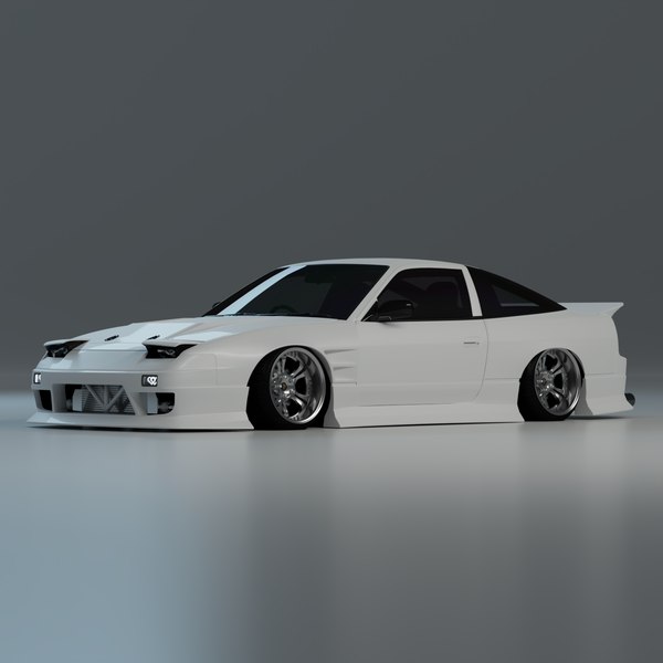 modelo 3d Nissan S13 180SX 200SX 240SX - TurboSquid 1700425