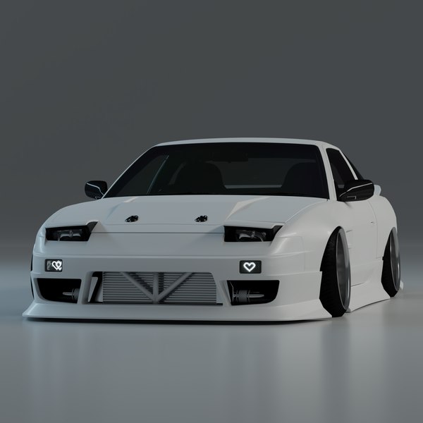 modelo 3d Nissan S13 180SX 200SX 240SX - TurboSquid 1700425