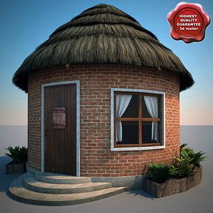 Thatched Hut 3D Models for Download | TurboSquid