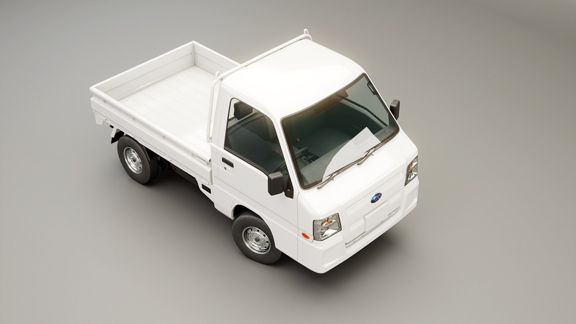 3D Subaru Sambar 2011 Kei Truck - TurboSquid 2244436