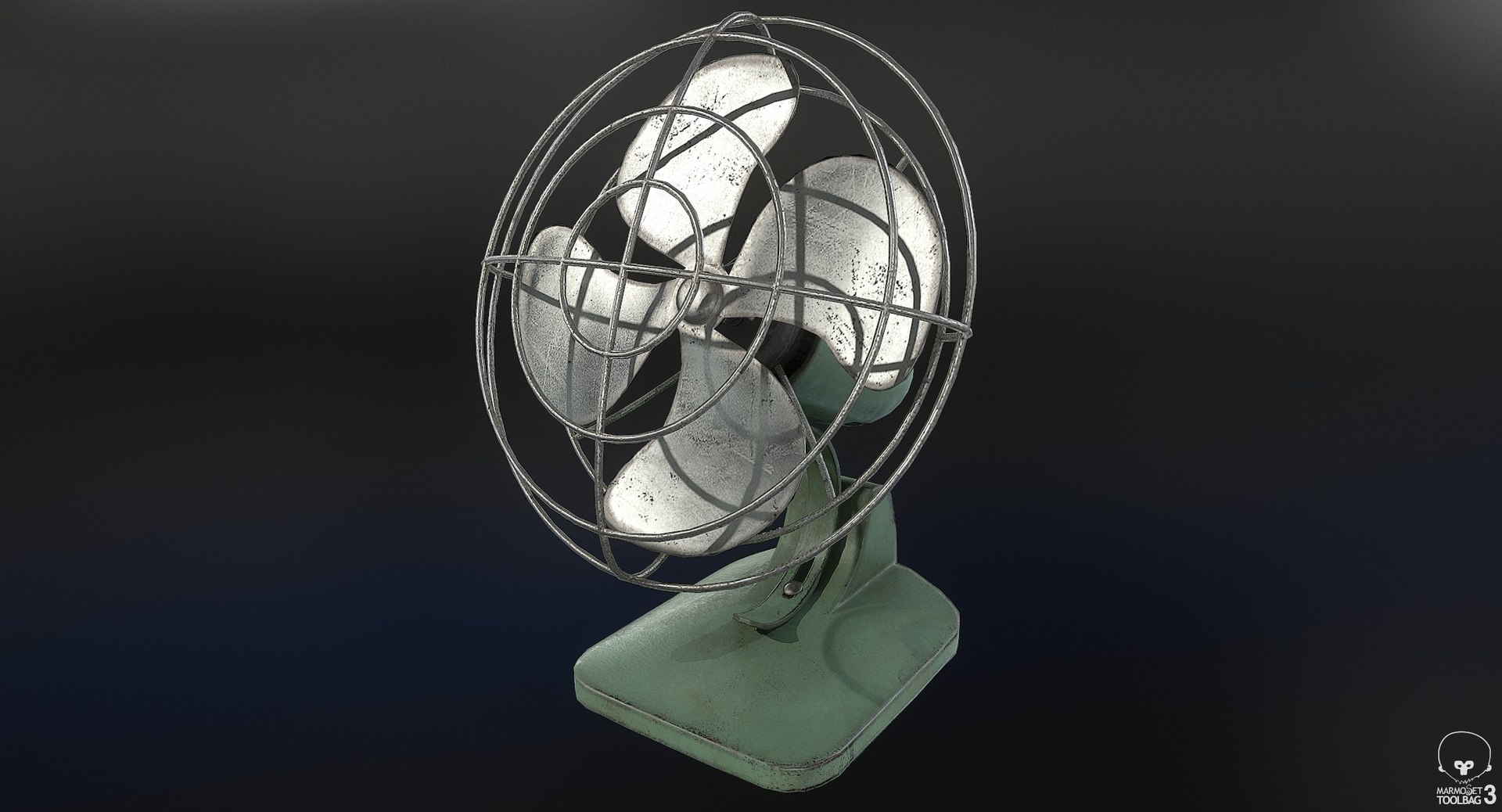 Vintage Fan 3D - TurboSquid 1222370