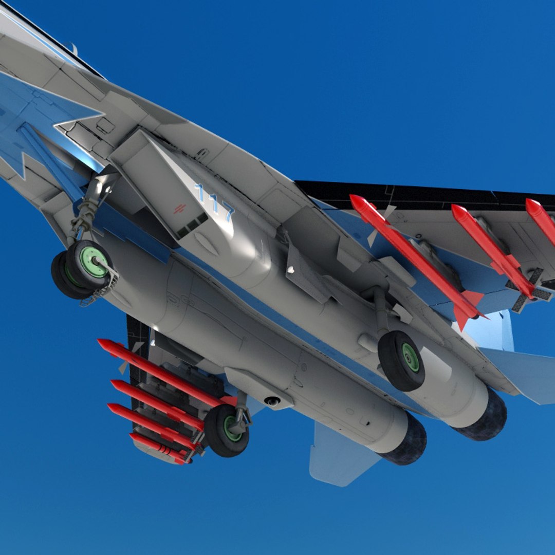 3d model mig-35 fulcrum-f