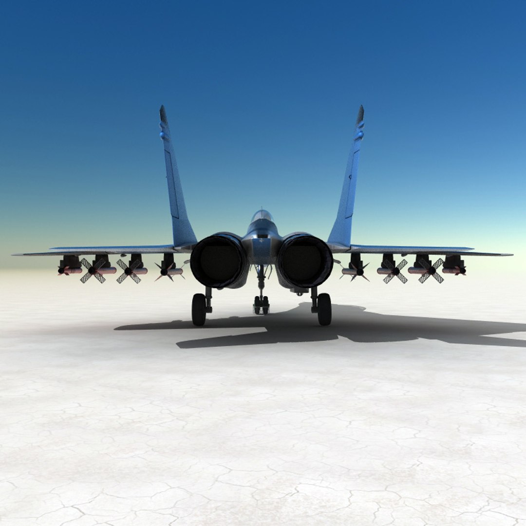 3d model mig-35 fulcrum-f